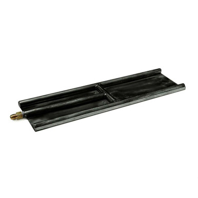 Assembled 36" Glass Burner Natural Gas w/Modulating Millivolt and ...