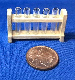 1/12 Scale Test Tubes in Stand - Grandpa's Doll House