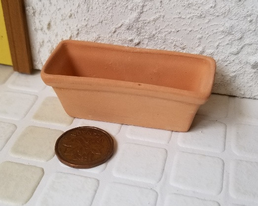 Rectangle Clay Planter - Grandpa's Doll House