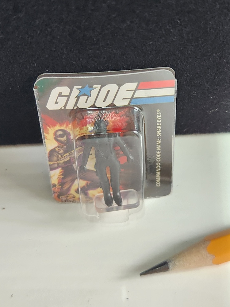 1/12 Scale Miniature GI Joe Figure in Package - Grandpa's Doll House
