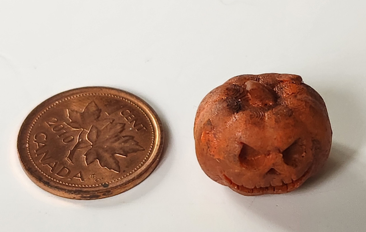 1/12 Scale Resin Halloween Pumpkin - Grandpa's Doll House