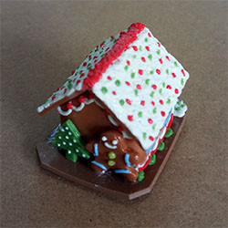 1/12 Scale Fancy Gingerbread House with Gingerbread Man - Grandpa's ...