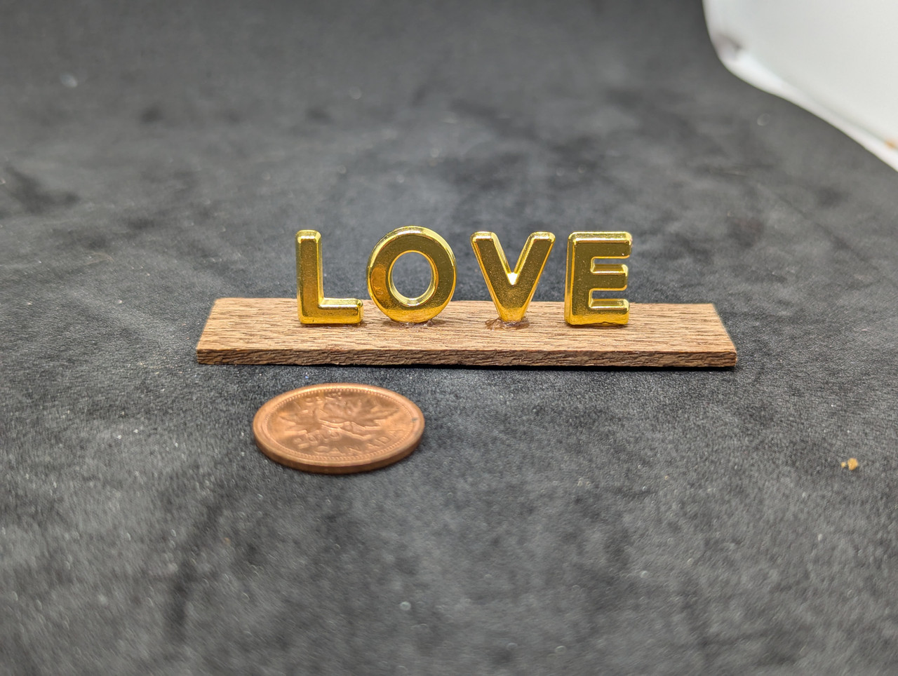 LOVE 3D word sign - Grandpa's Doll House