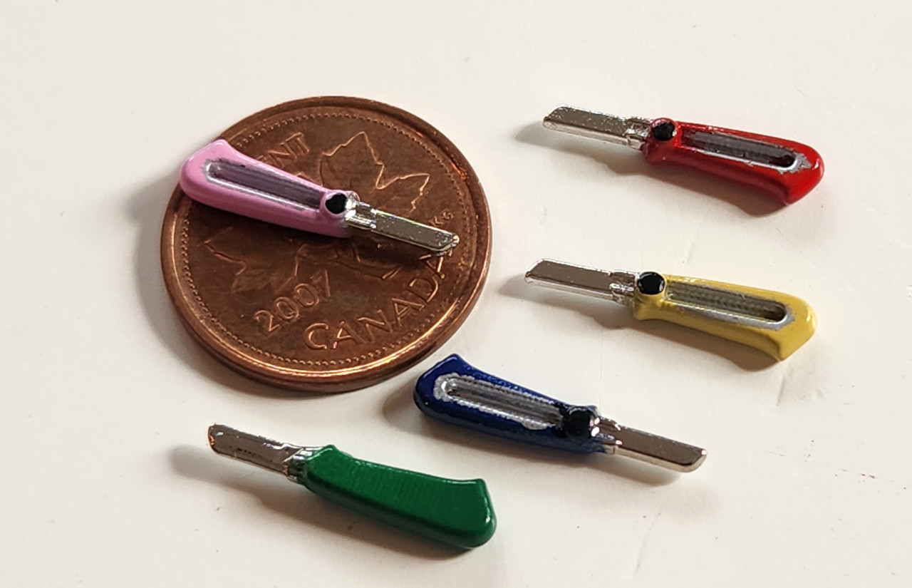 1/12 Scale Box Cutter - Choice of Colour - Grandpa's Doll House