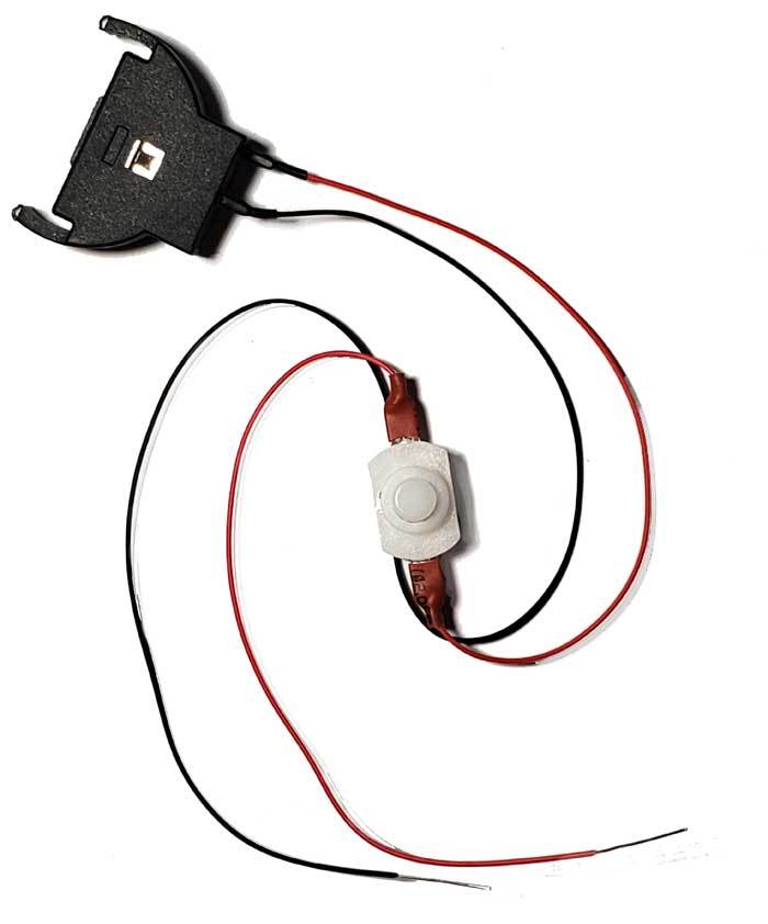 Grandpa's Doll House - battery strap with switch
