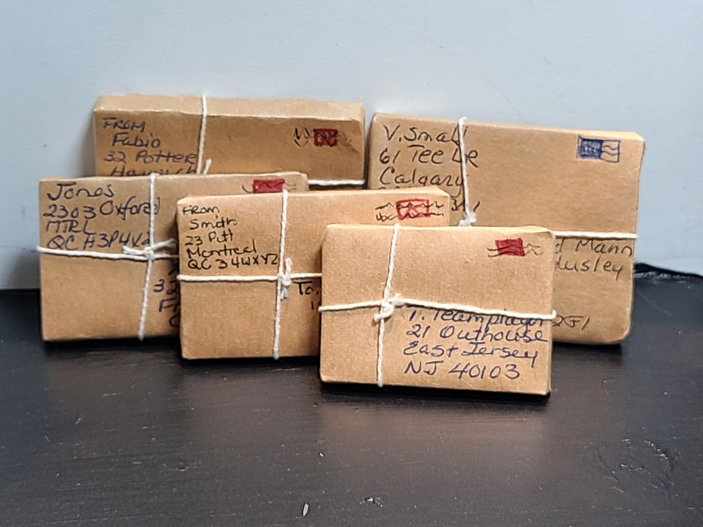 Addressed Package - Each one is Different - Grandpa's Doll House
