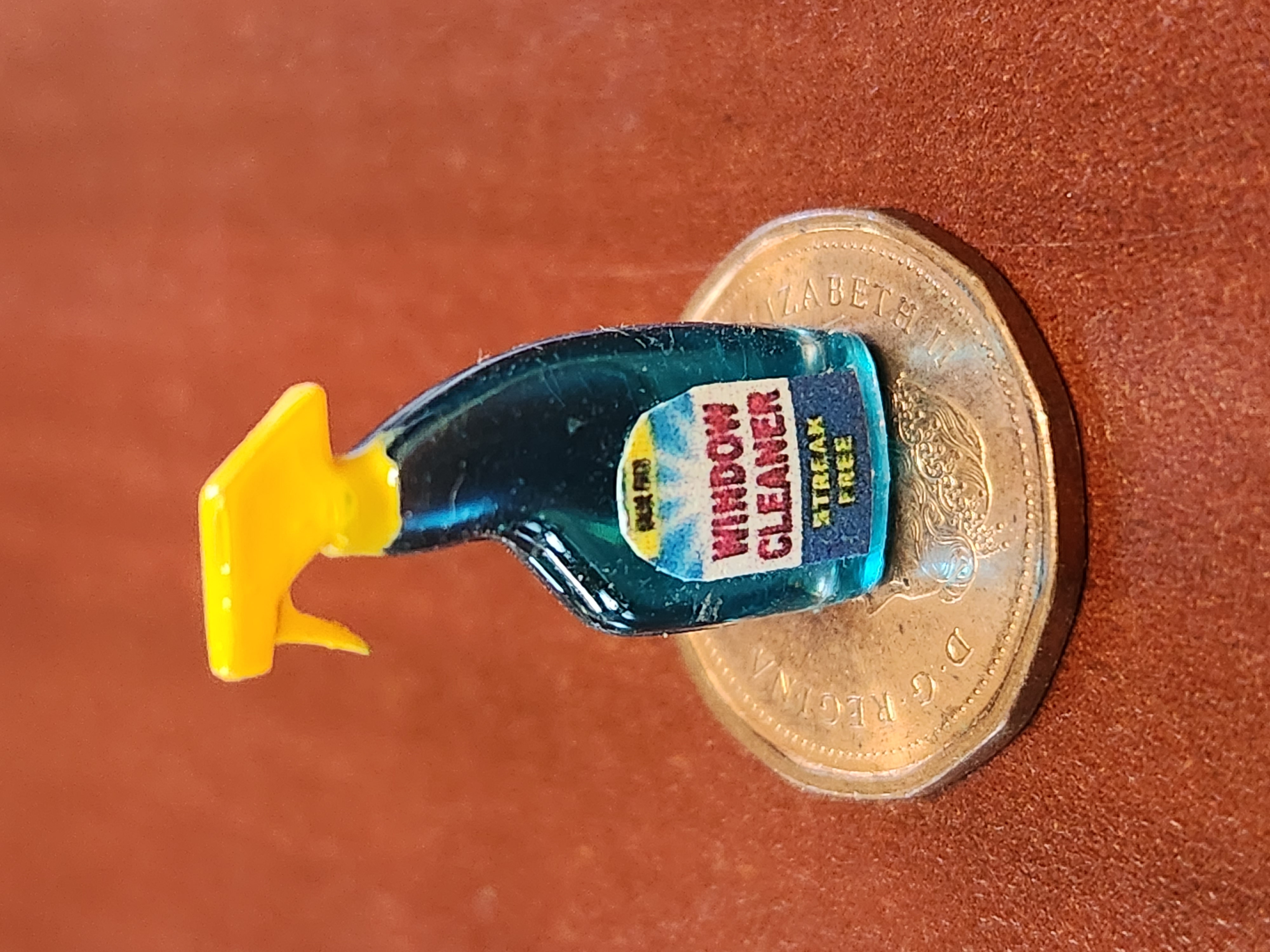 Miniature, 1/12 Scale Window Cleaner - Grandpa's Doll House