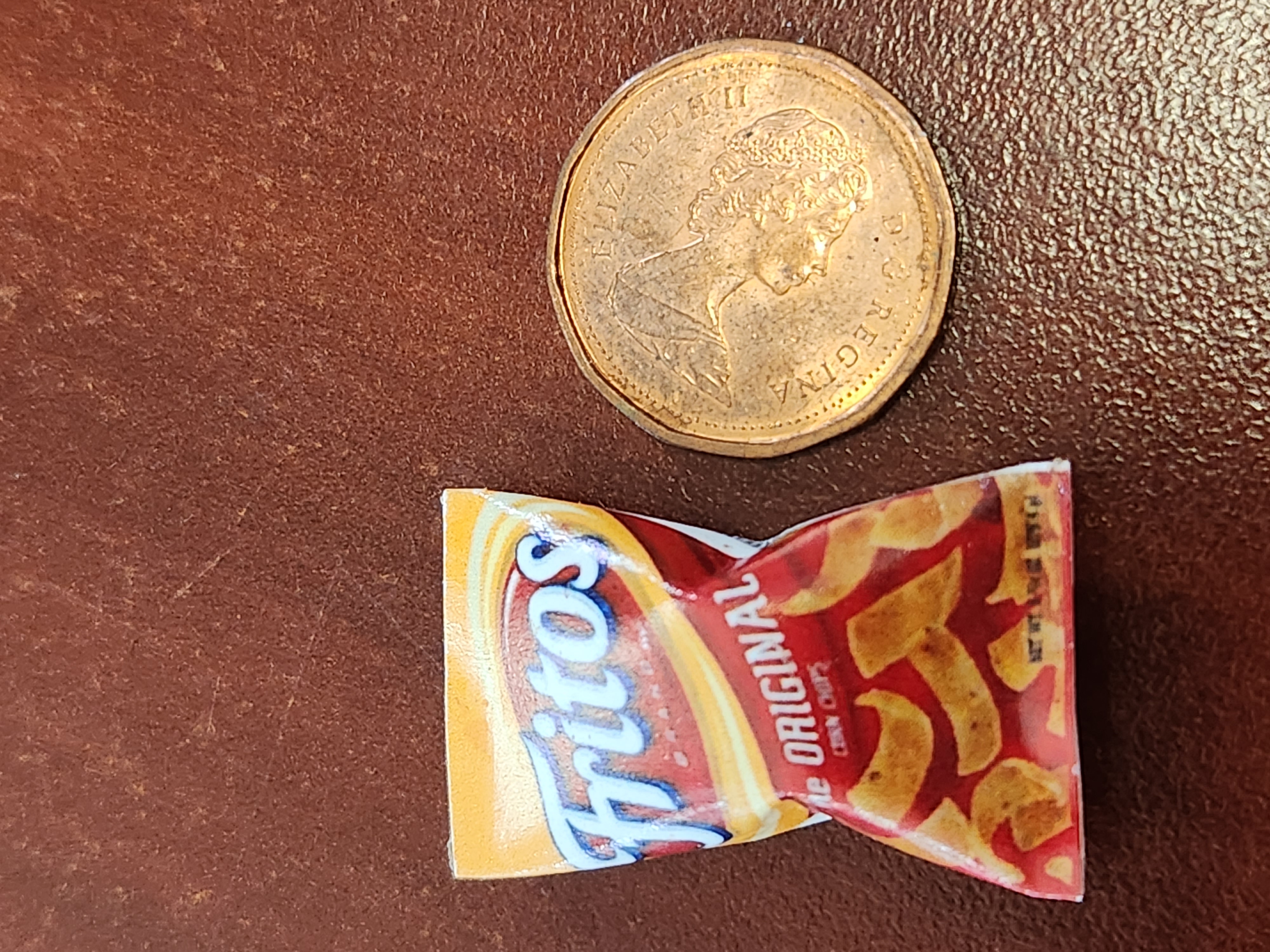 1/12 Scale Bag of Fritos Original Corn chips - Grandpa's Doll House