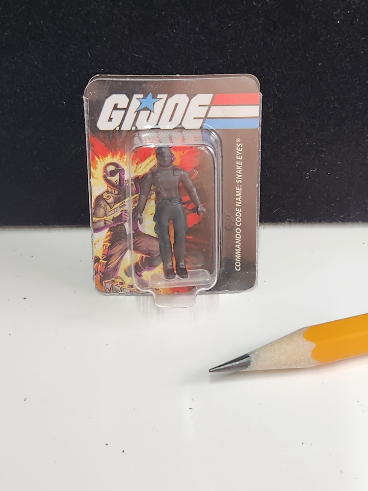 1/12 Scale Miniature GI Joe Figure in Package - Grandpa's Doll House