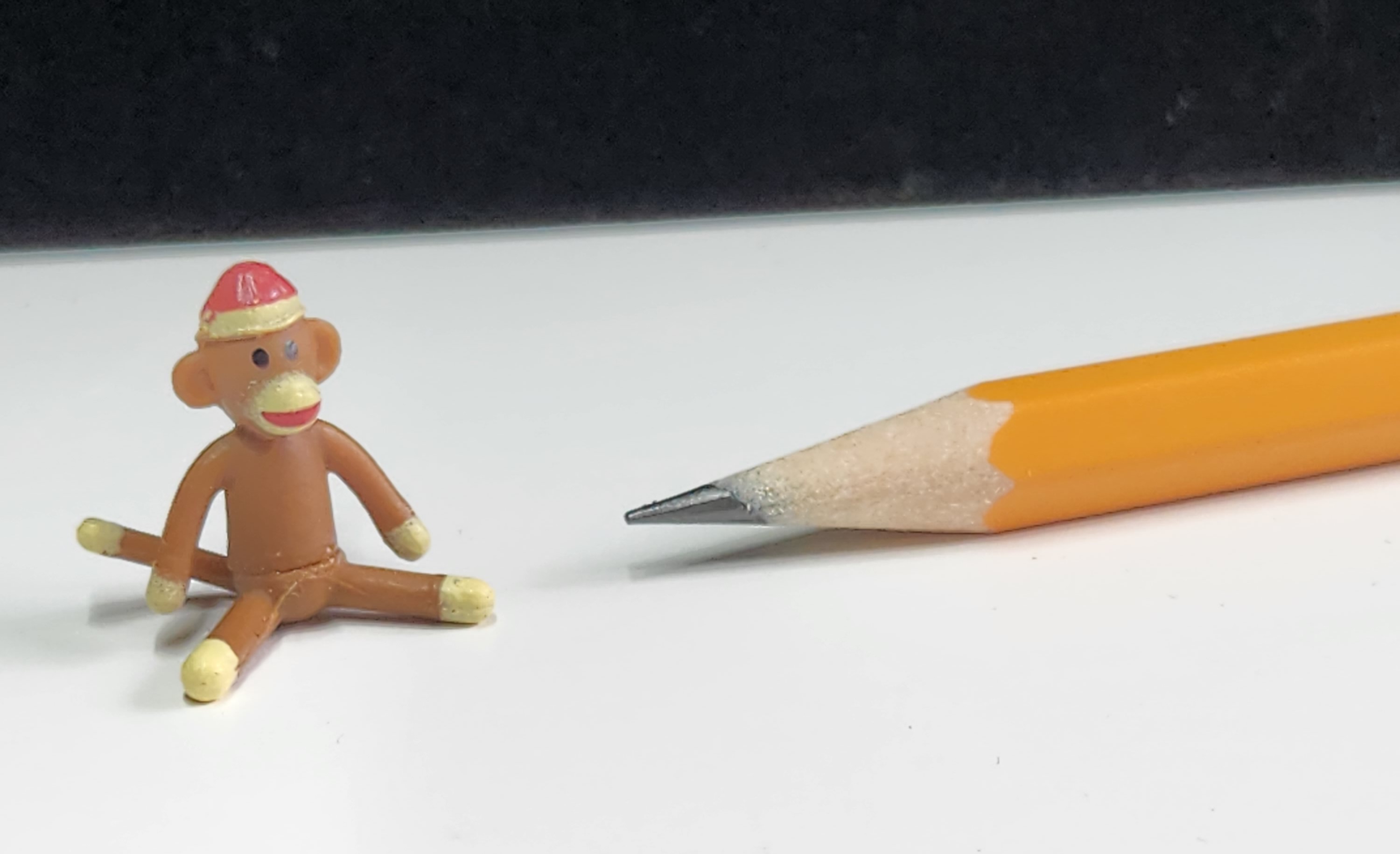 1/12 Scale Miniature Toy Sock Monkey - Grandpa's Doll House