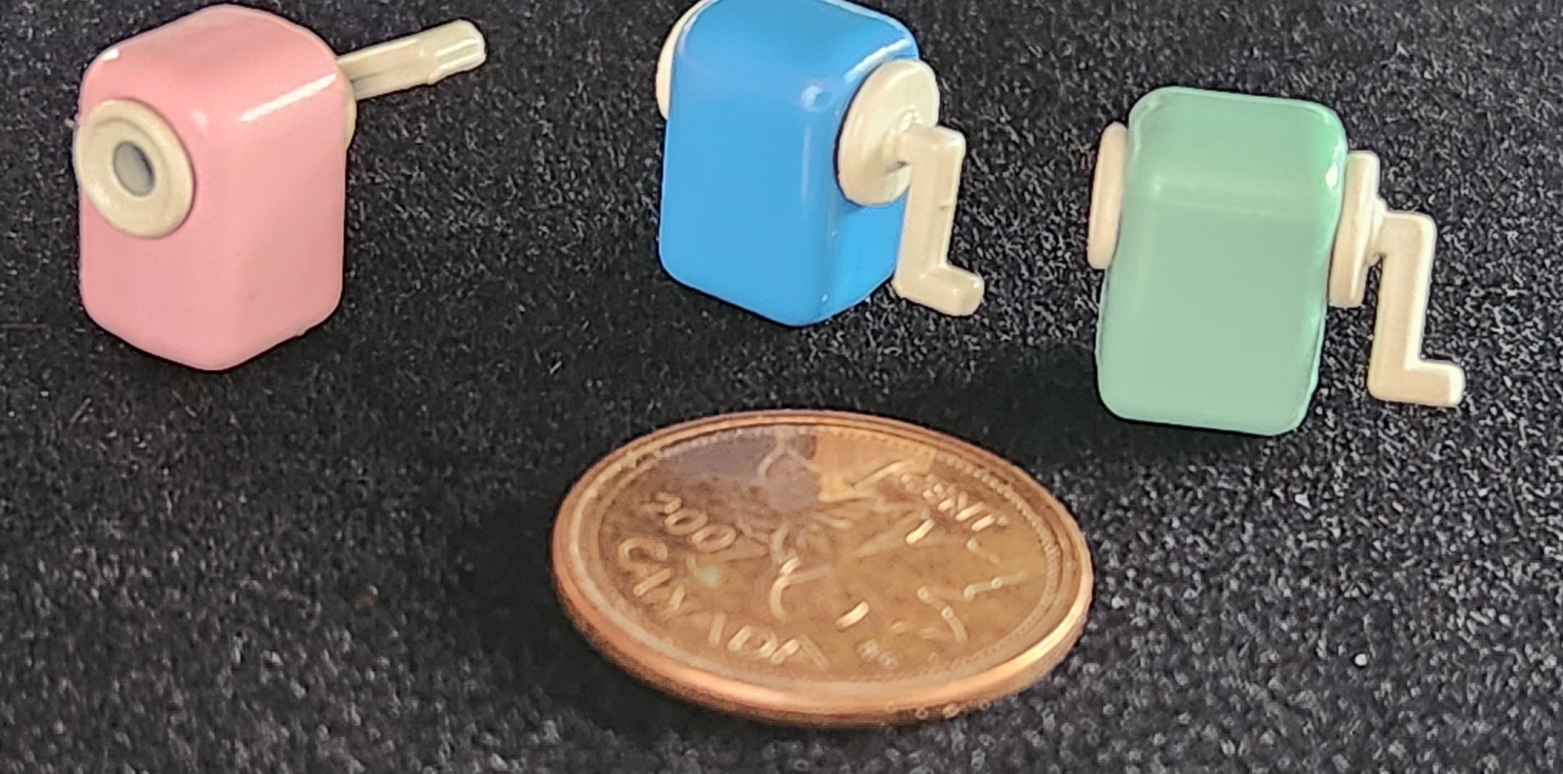 1/12 Scale Metal Pencil Sharpener - Choice of Colour - Grandpa's Doll House