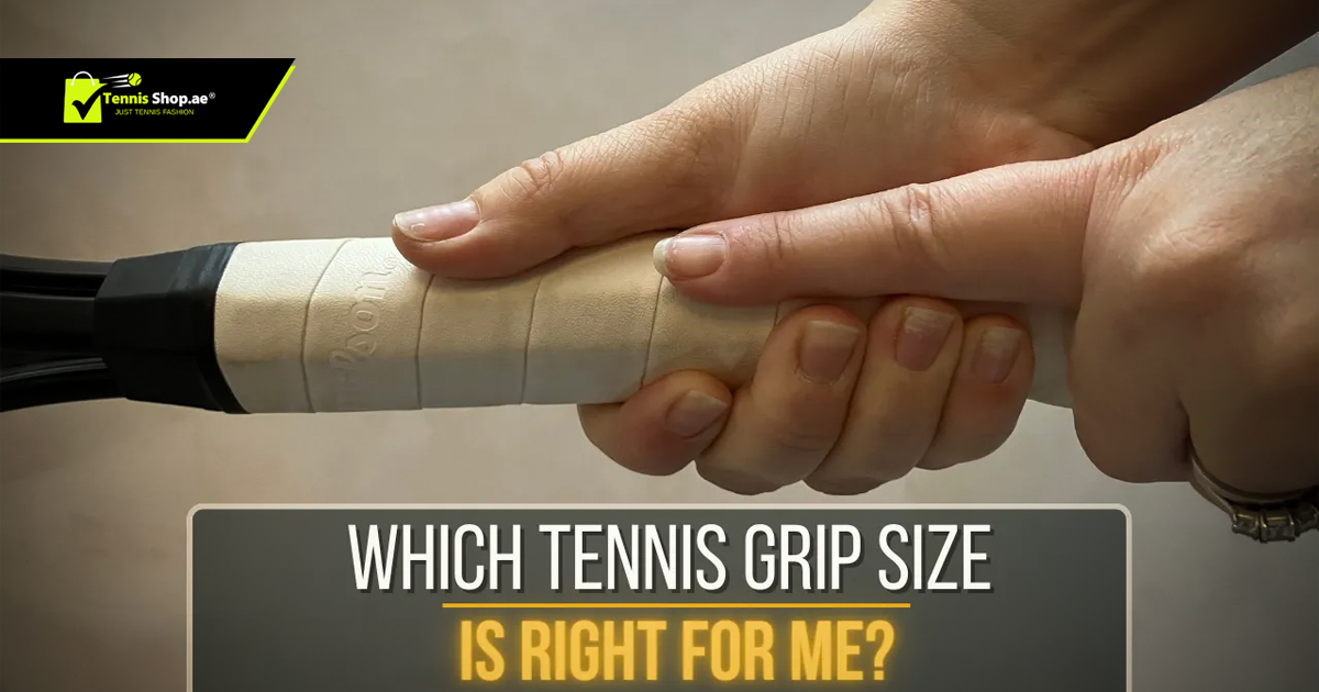 How to Measure Your Tennis Racket Grip Size - TennisShop.ae