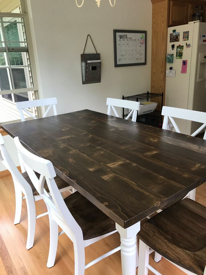 Handcrafted Farmhouse Table - Barn & Beam Customizable Tables