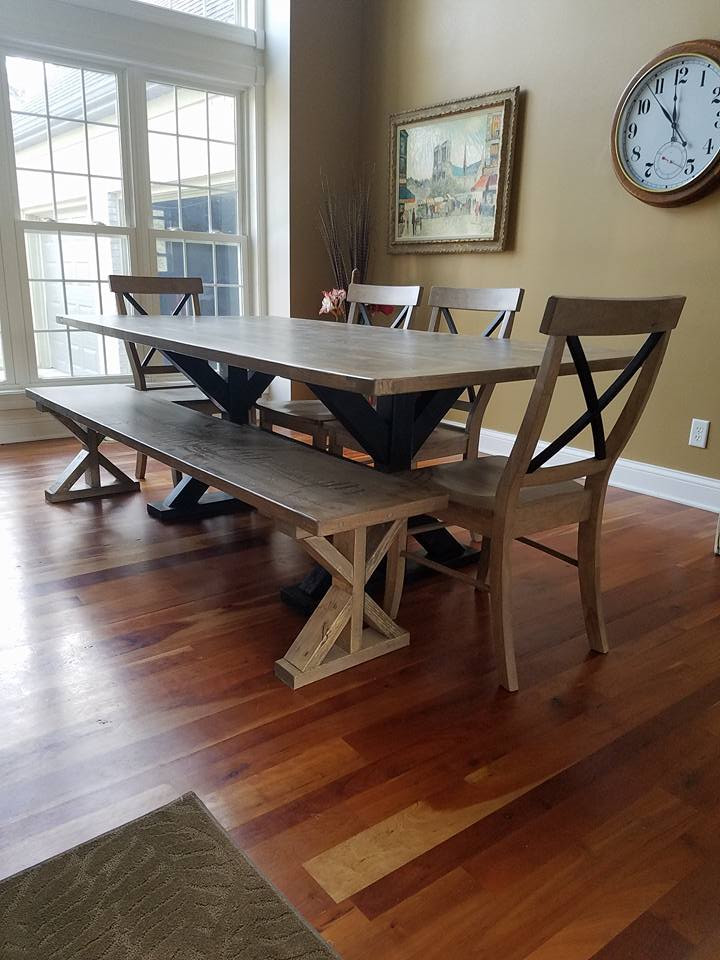 X-Base Dining Table - Barn & Beam Customizable Tables