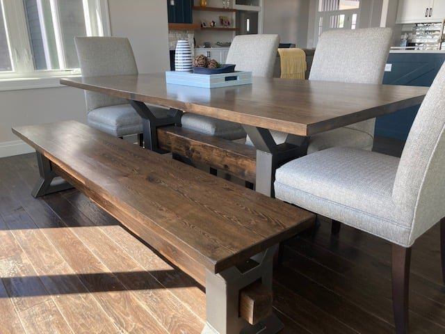 X-Base Dining Table - Barn & Beam Customizable Tables