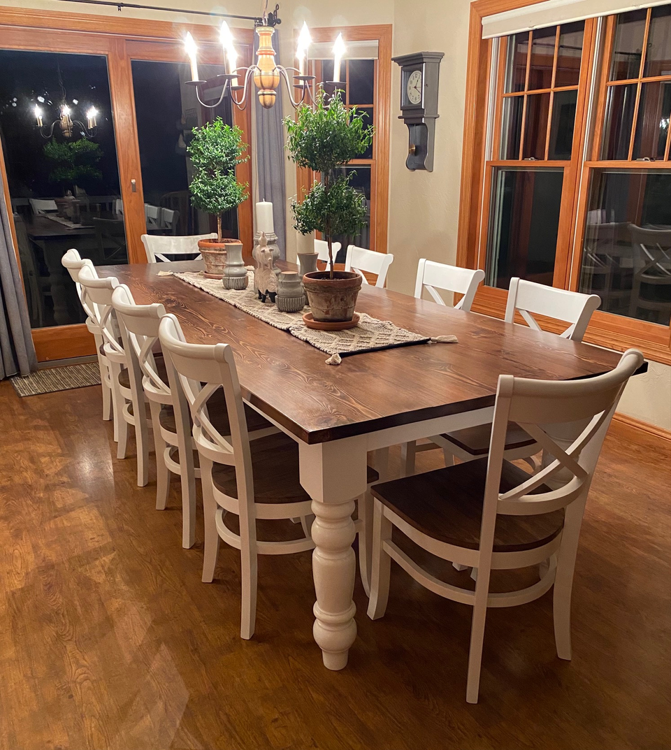 Hand-Welded Metal Base Table - Barn and Beam Customizable Tables