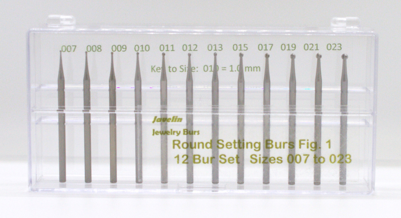 Javelin Round 12 Piece Bur Set