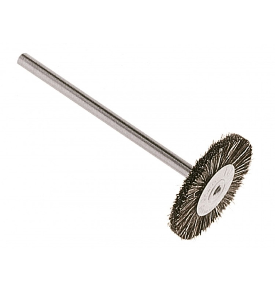 Grey Goat Hair Wheel Brush 22mm (7/8") - 12 pack