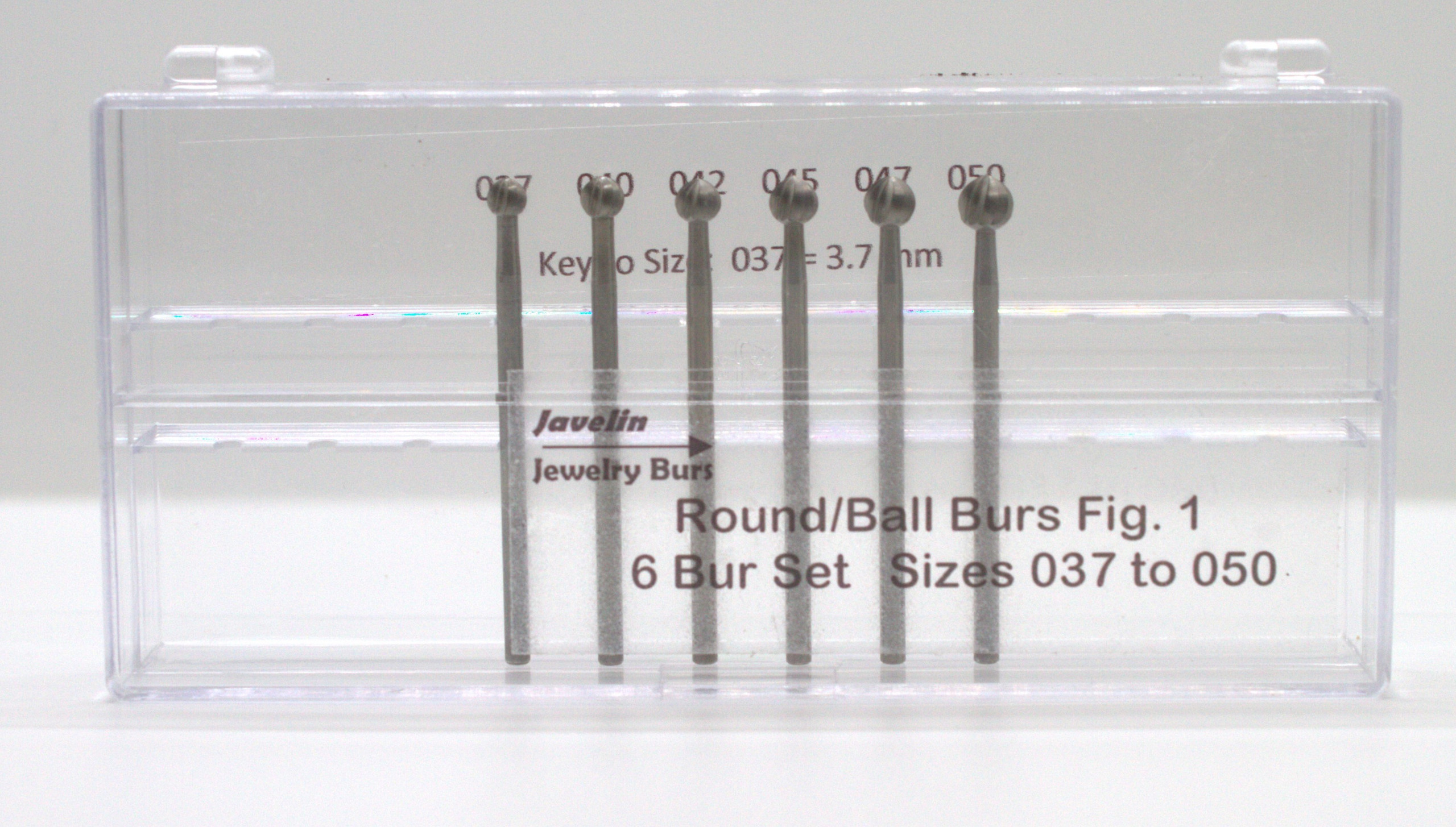 Burs Set Round Shape | Jewelers Bur Sets by Javelin
