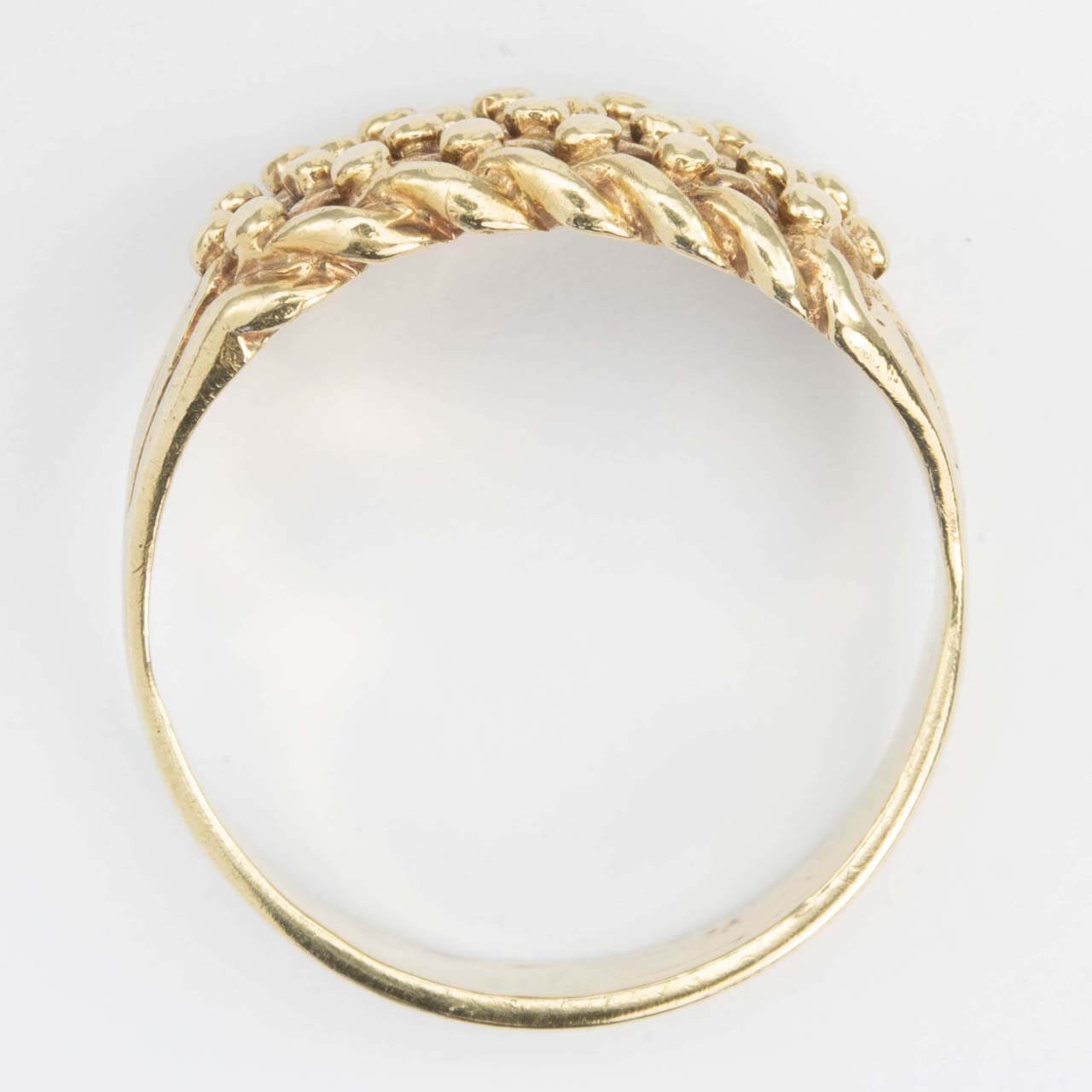 Second Hand 9ct Gold 4 Row Keeper Ring | RH Jewellers