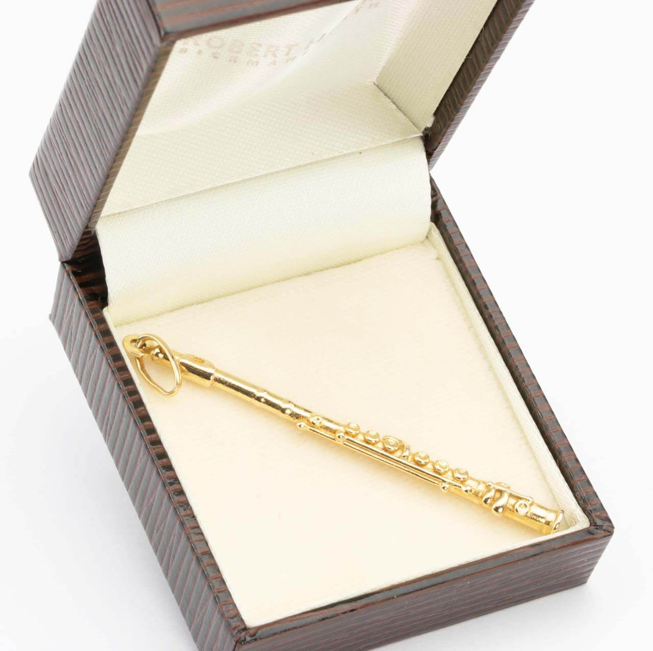 Second Hand 9ct Gold Flute Charm Pendant | RH Jewellers