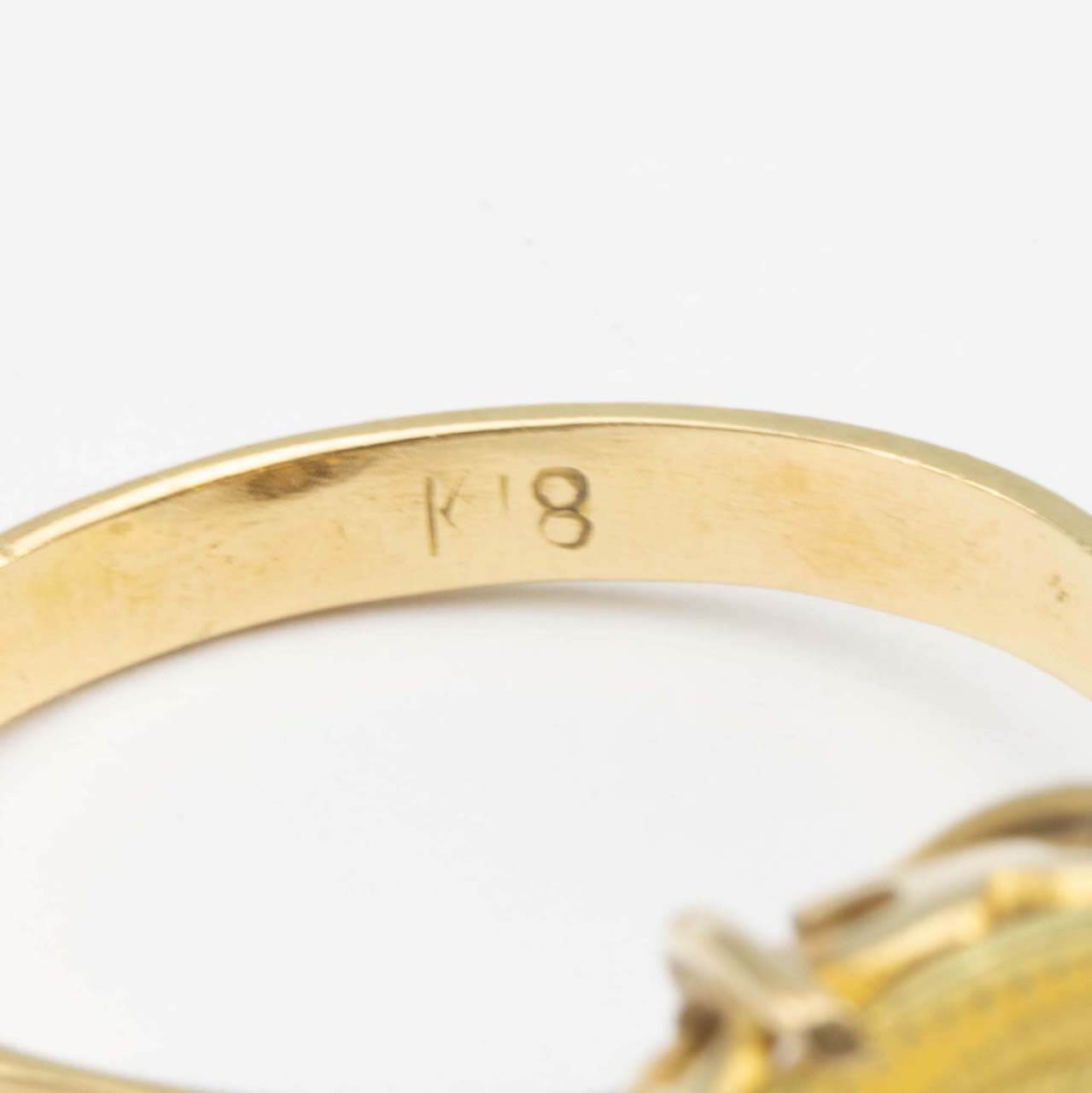Second Hand 18ct Gold Coin Ring | RH Jewellers