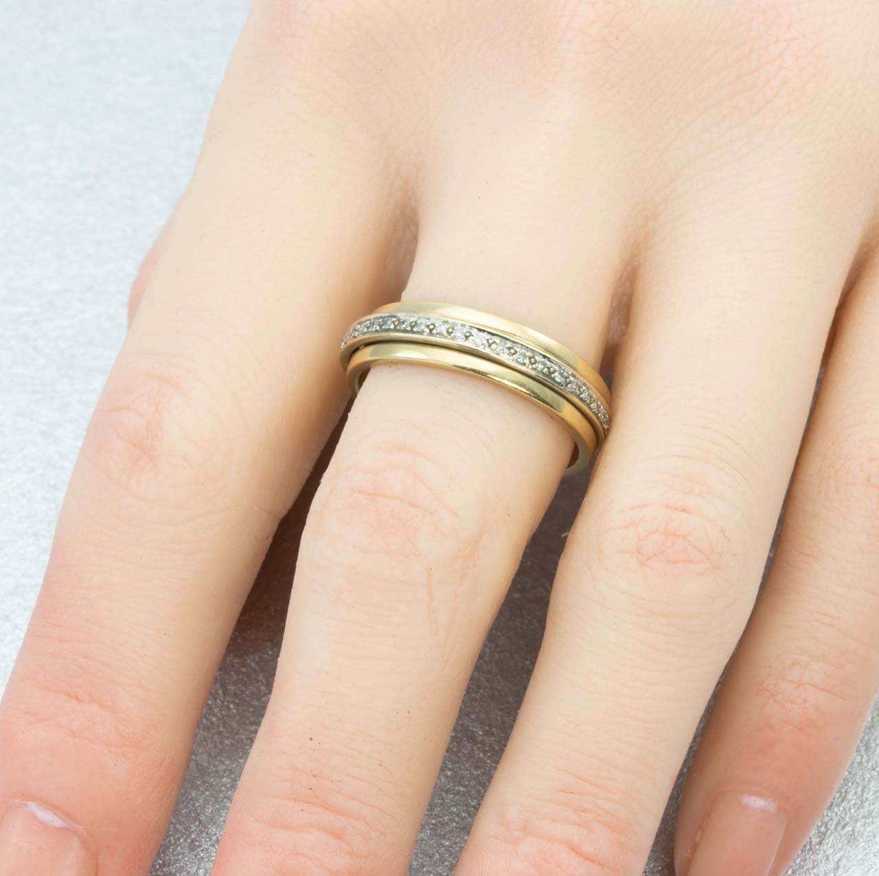 Second Hand Gold Diamond Full Eternity Ring | RH Jewellers