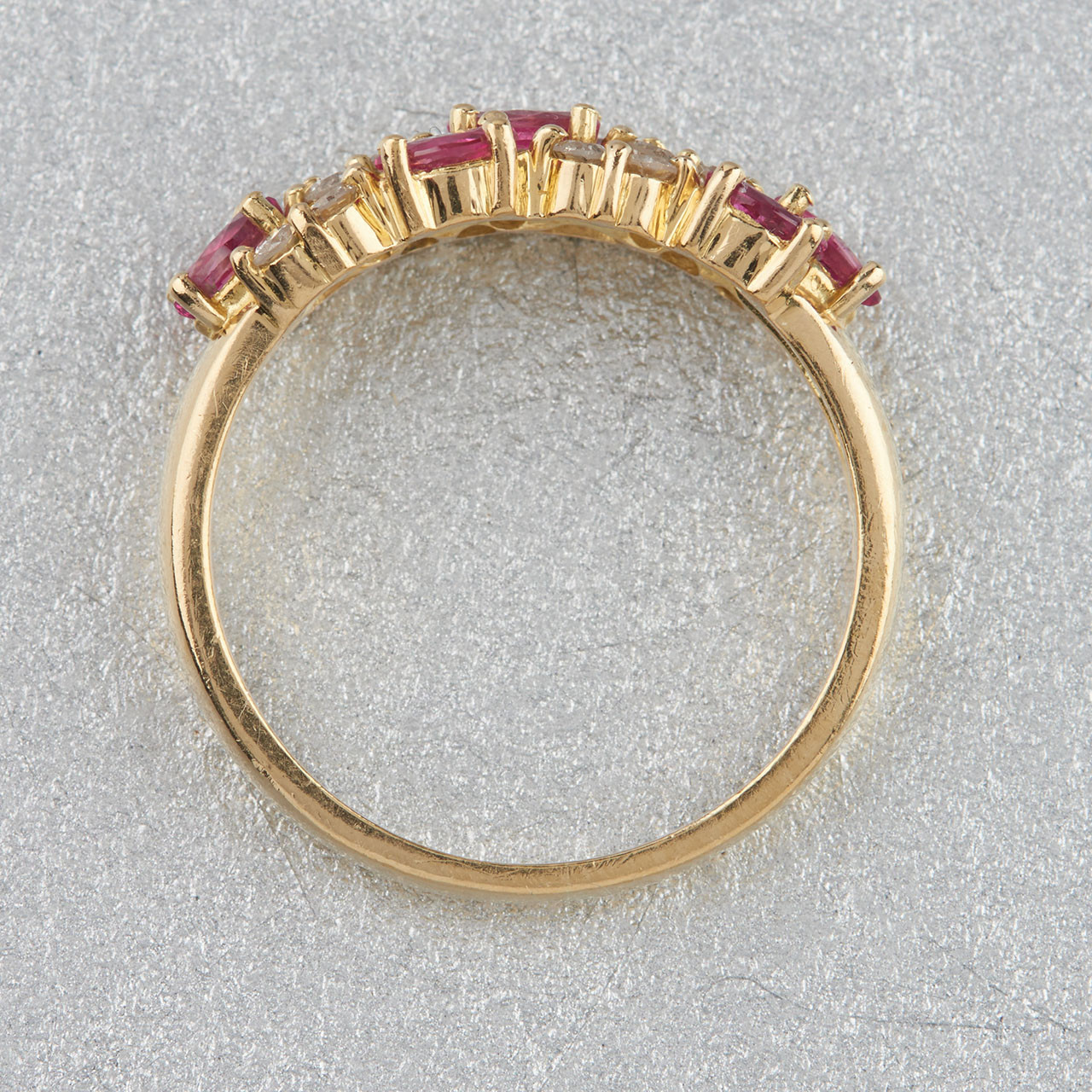 Second Hand Ruby & Diamond Eternity Ring | RH Jewellers