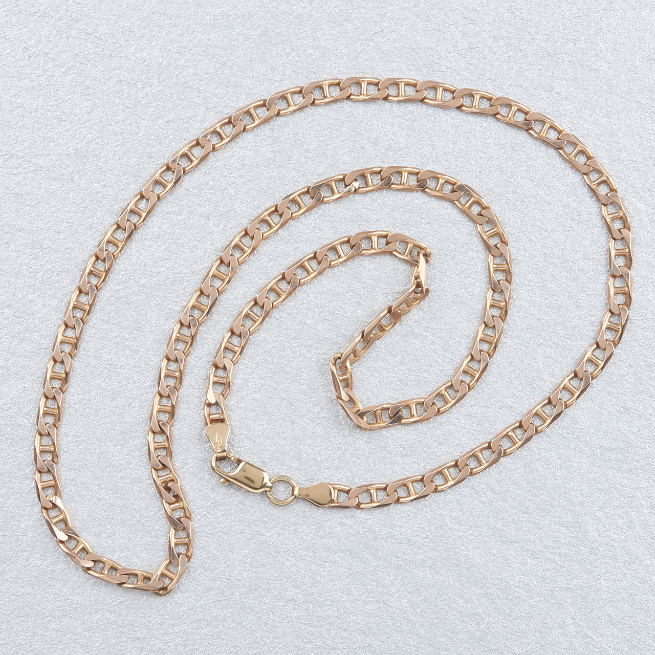 Second Hand Rose Gold 21” Anchor Link Chain | RH Jewellers
