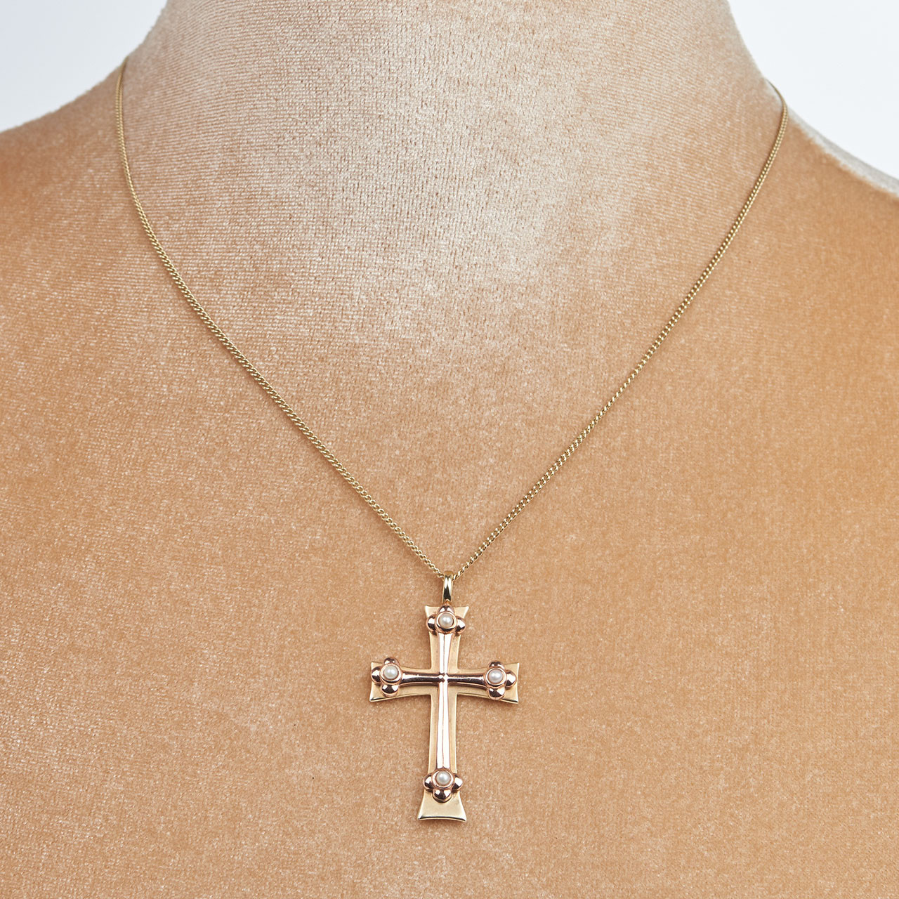Second Hand 9ct Gold Clogau Celtic Cross | RH Jewellers
