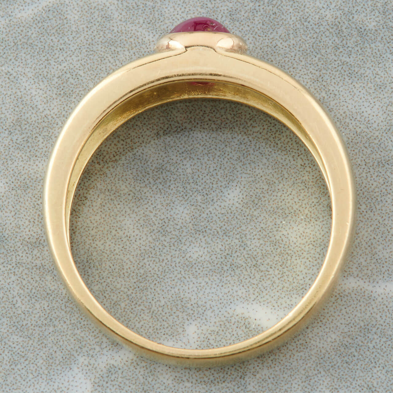 Second Hand Ruby and Diamond Gypsy Ring | RH Jewellers