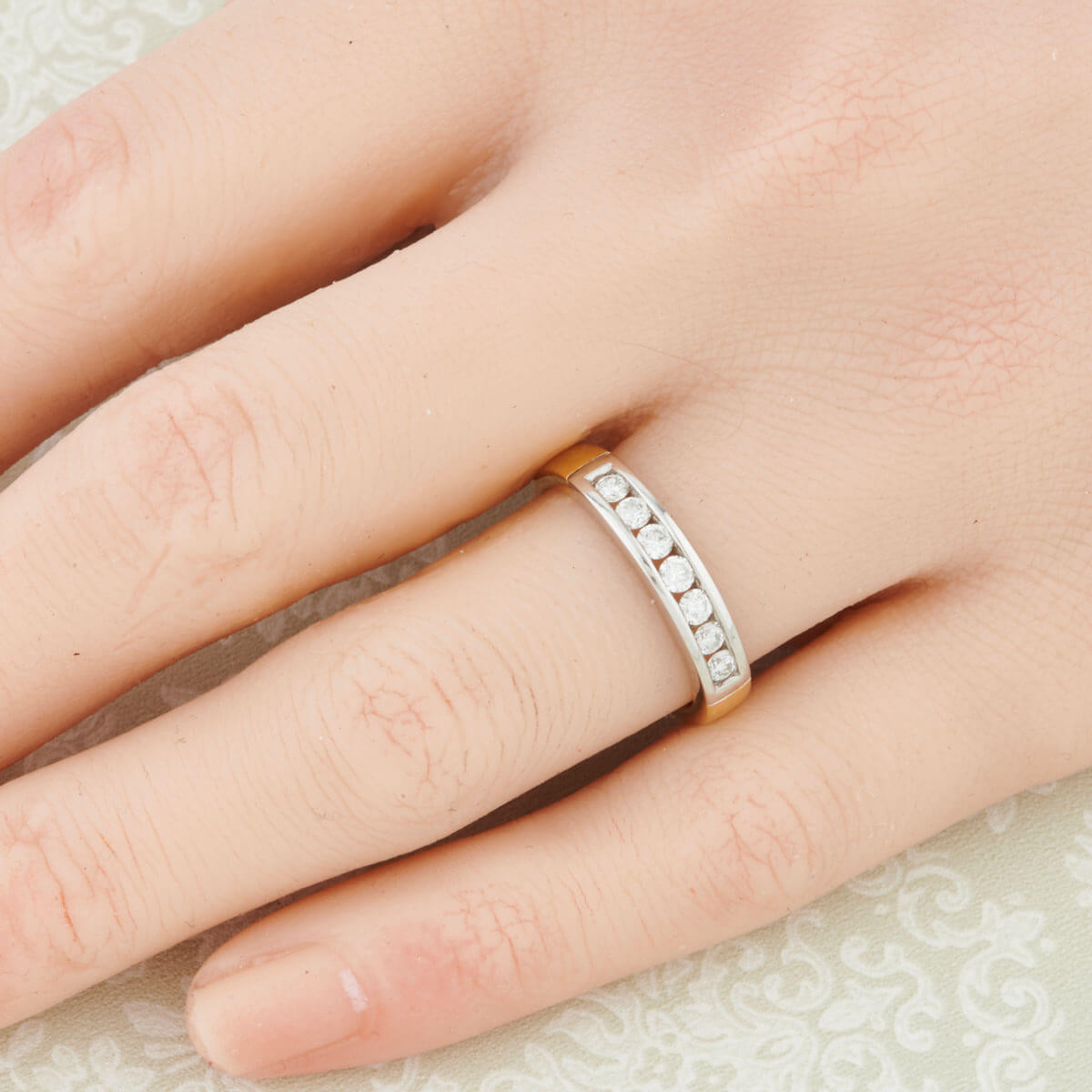 18ct Gold Diamond Channel Set Eternity Ring | RH Jewellers