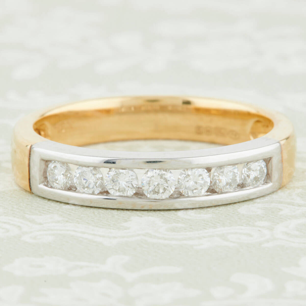 18ct Gold Diamond Channel Set Eternity Ring | RH Jewellers