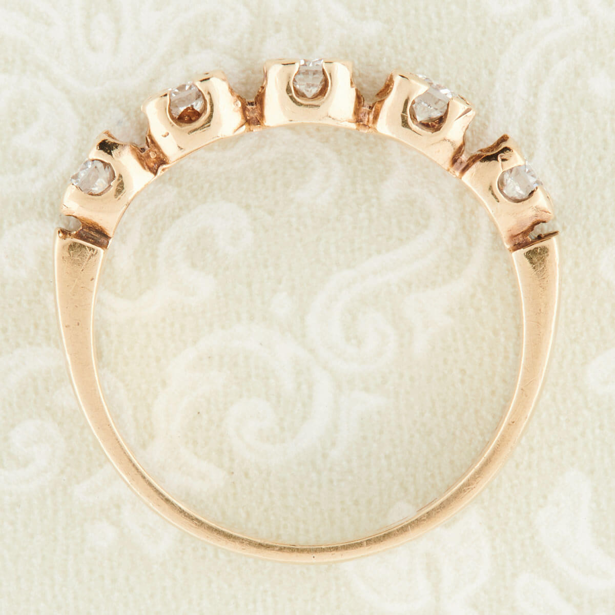 Second Hand 9ct Gold 5 Stone Diamond Ring | RH Jewellers