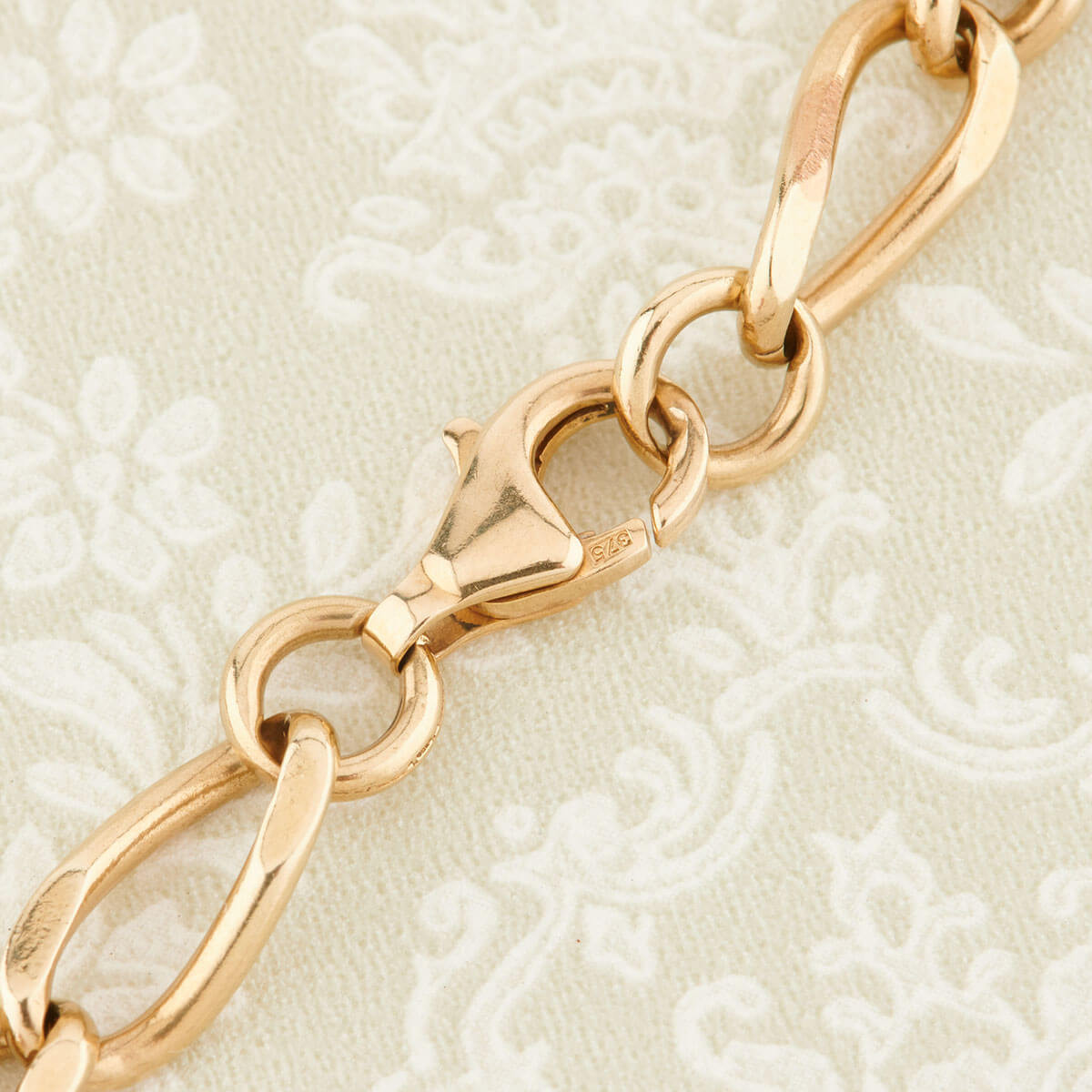 Second Hand 9ct Gold Heavy Figaro Chain | RH Jewellers