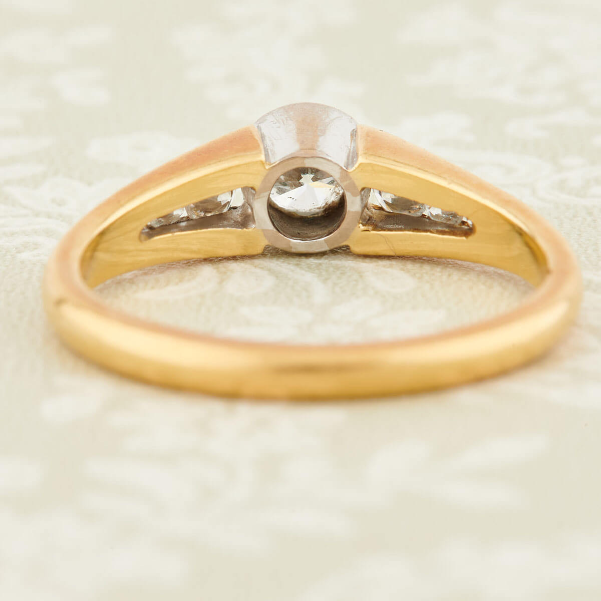 Second Hand 18ct Gold Diamond Solitaire Ring | RH Jewellers