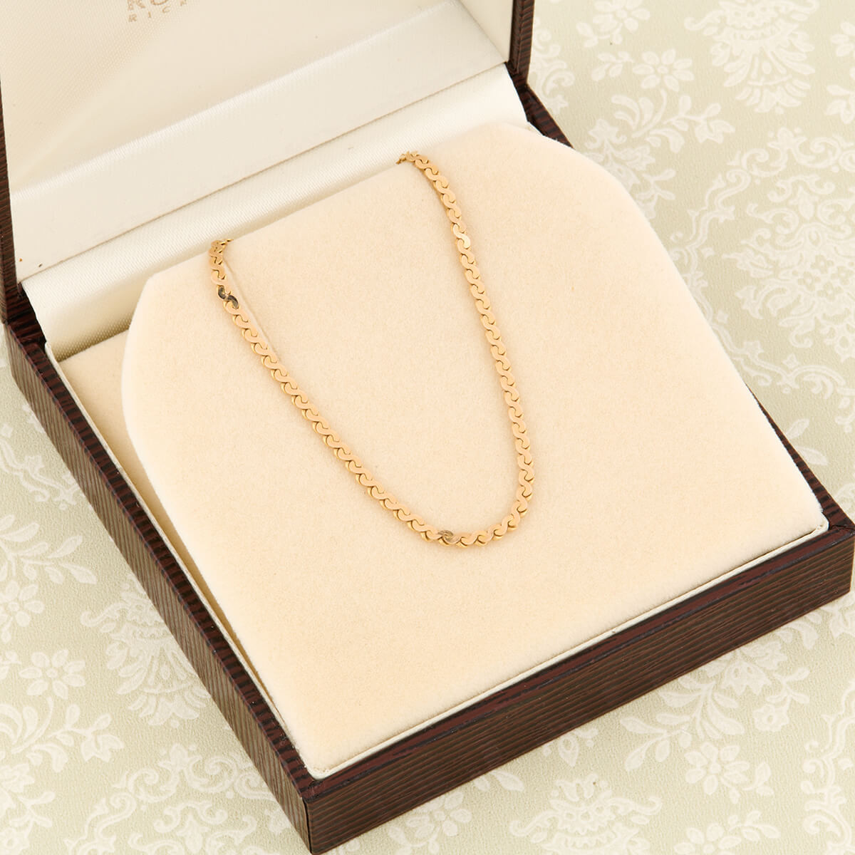 Second Hand 9ct Gold 20” Serpentine Chain | RH Jewellers