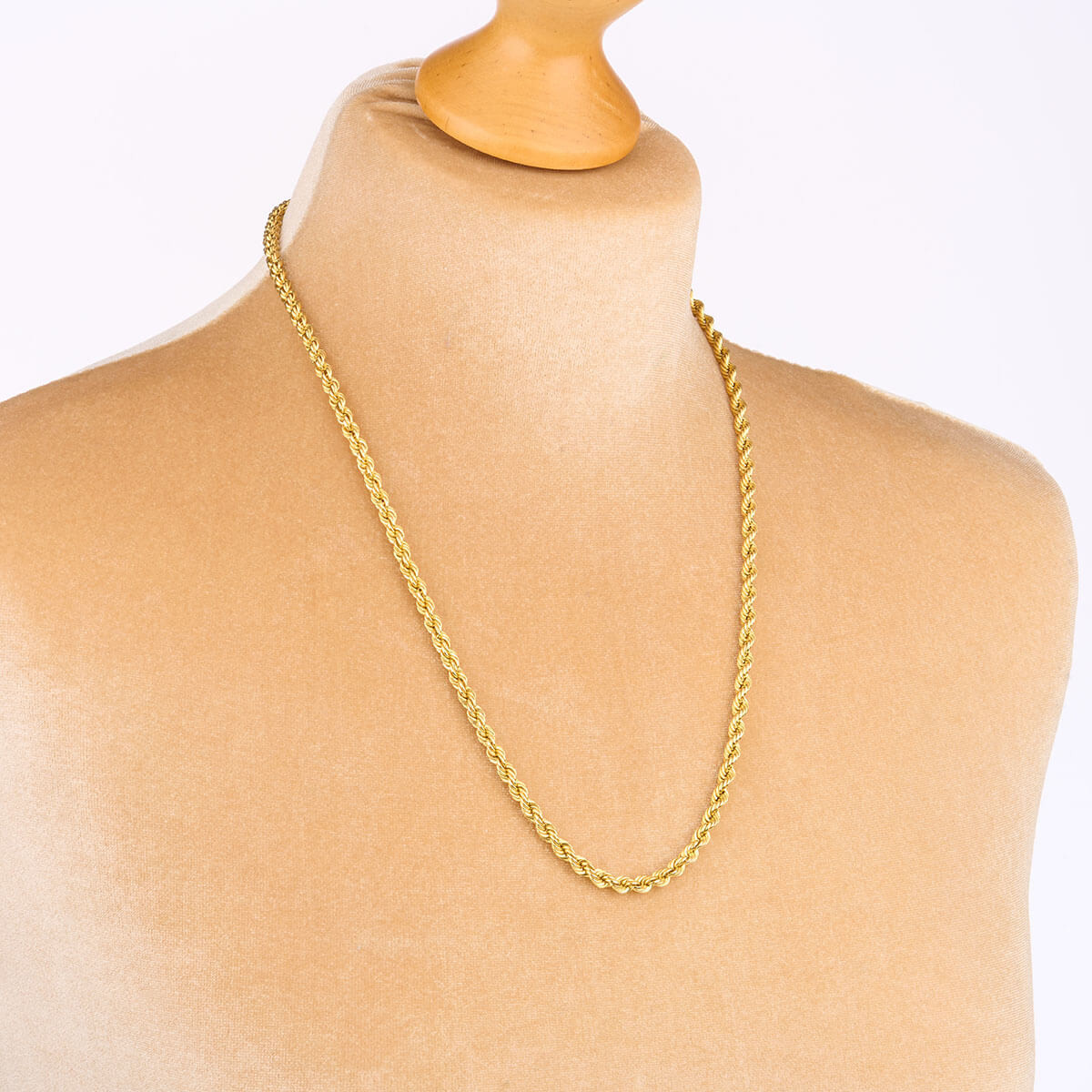 Second Hand 9ct Gold 24” Rope Chain Necklace | RH Jewellers
