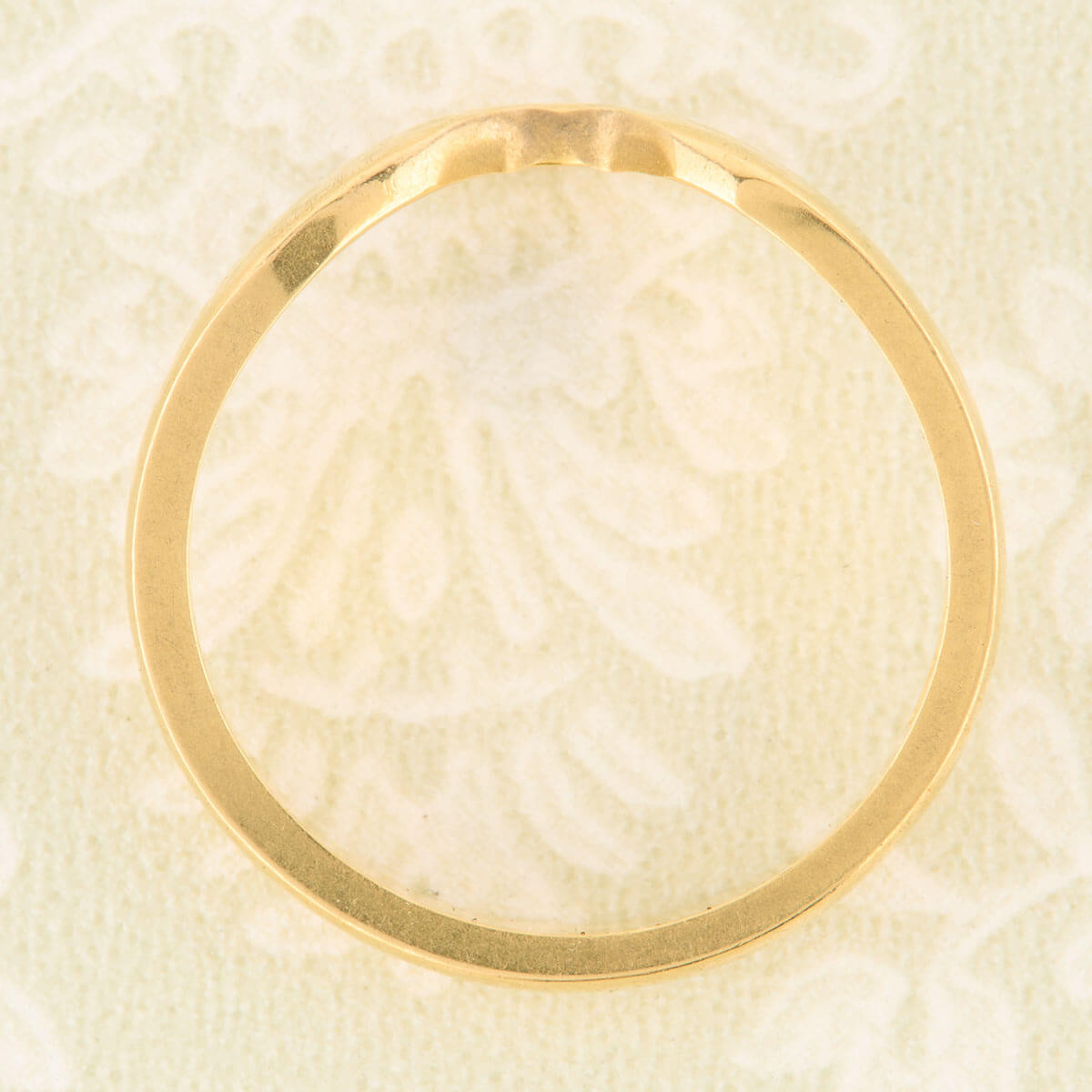 Second Hand 18ct Gold Wishbone Ring | RH Jewellers