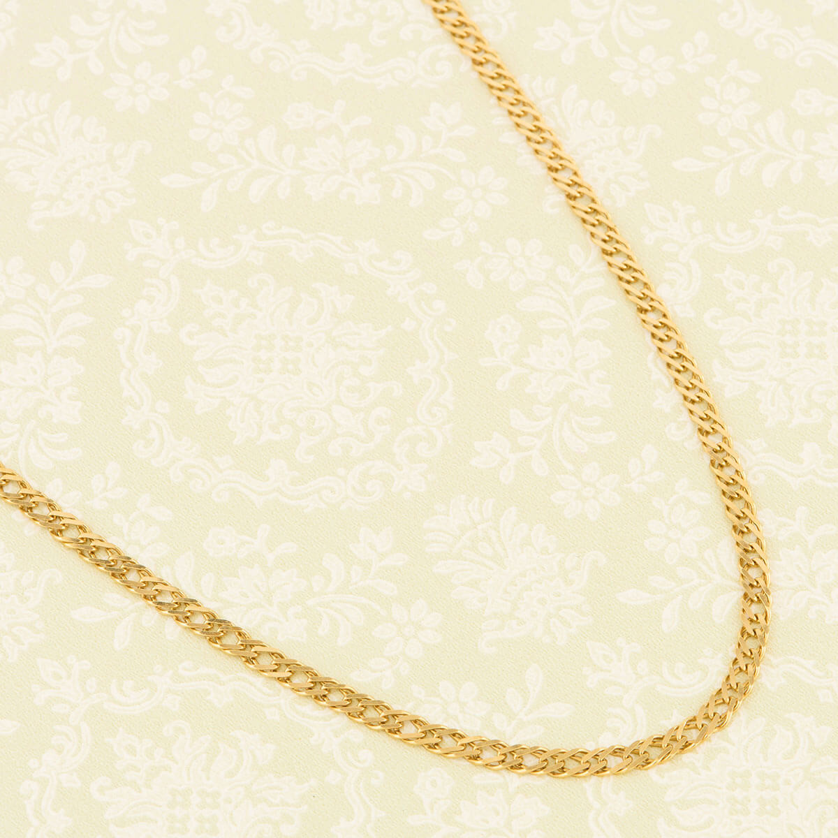 Second Hand 9ct Gold 20” Flat Curb Chain | RH Jewellers