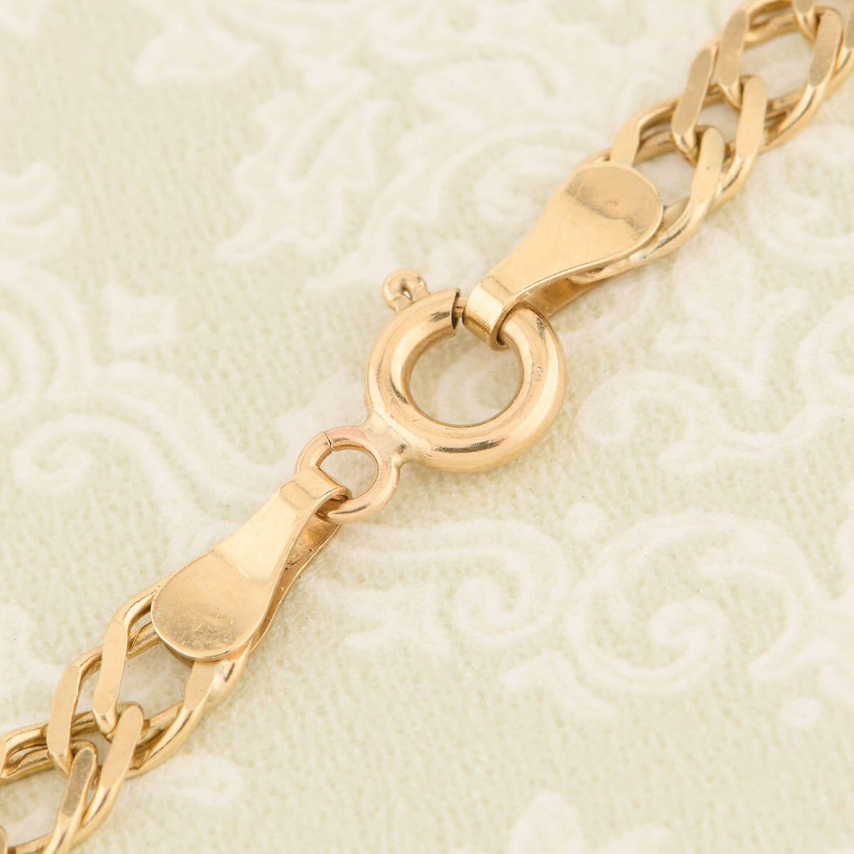 Second Hand 9ct Gold 20” Flat Curb Chain | RH Jewellers