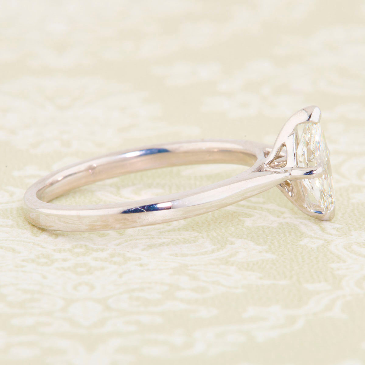 Second Hand Marquise Diamond Solitaire Ring | RH Jewellers