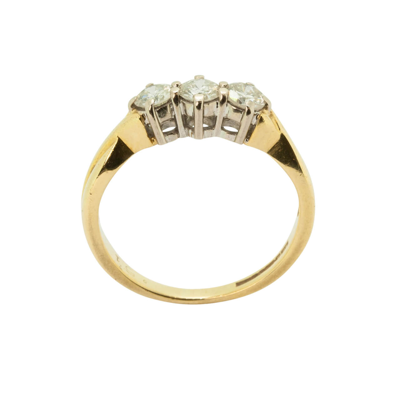 Second Hand 0.6 Carat 3 Stone Diamond Ring | RH Jewellers