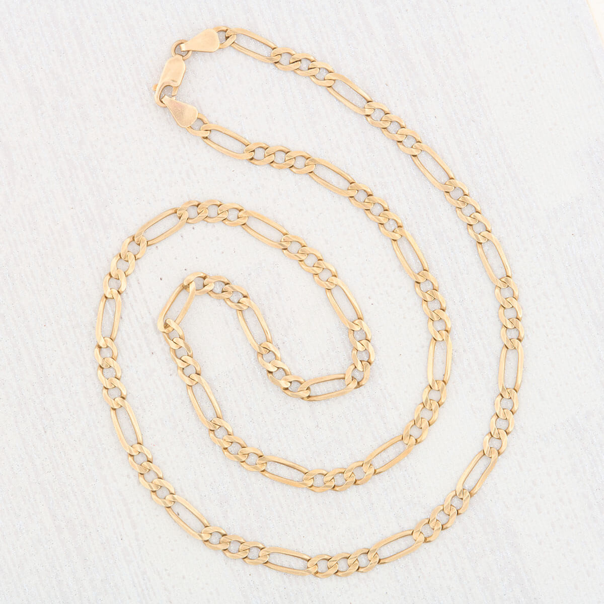 Second Hand 22” Figaro Chain Necklace | RH Jewellers