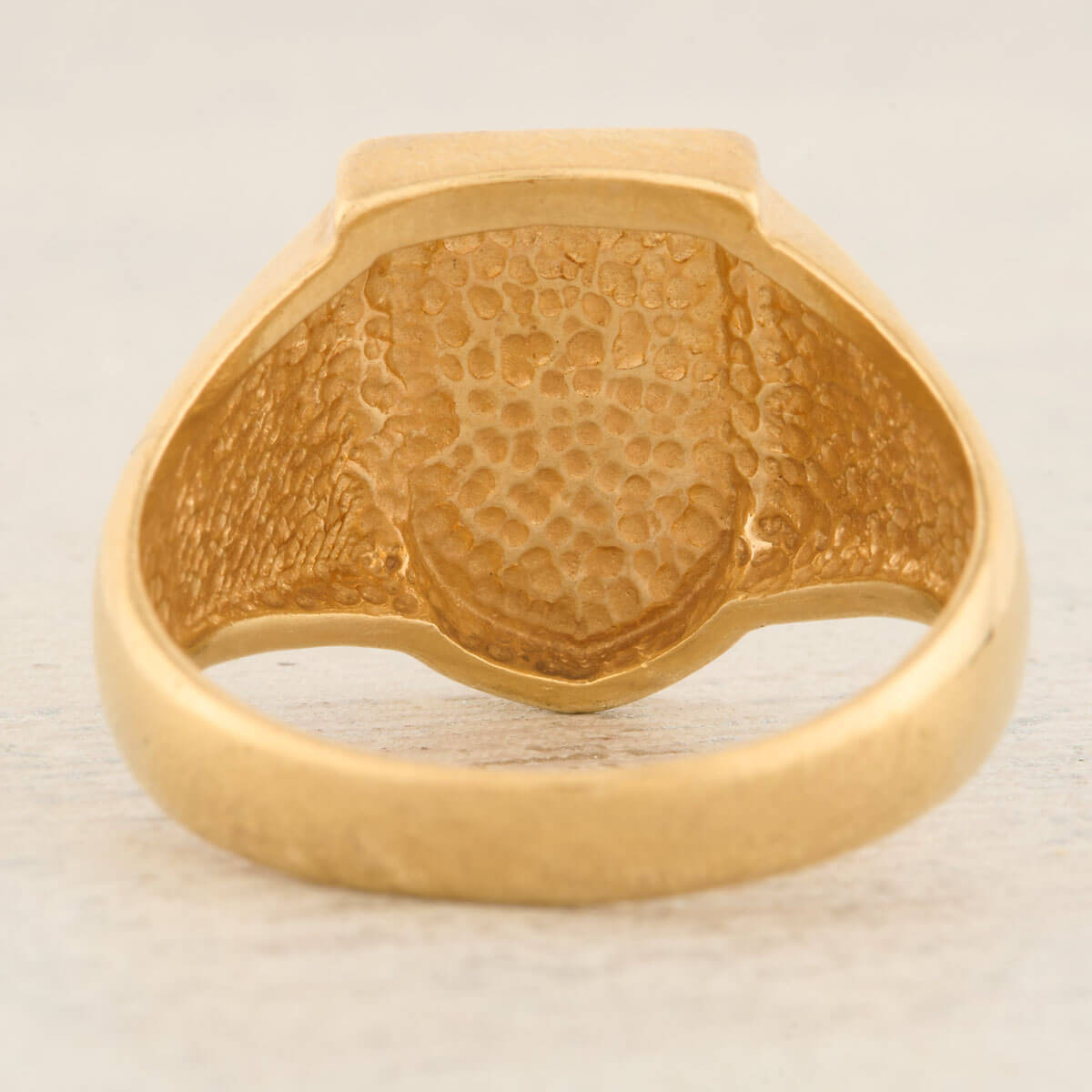 Second Hand Gold England Coat of Arms Ring | RH Jewellers