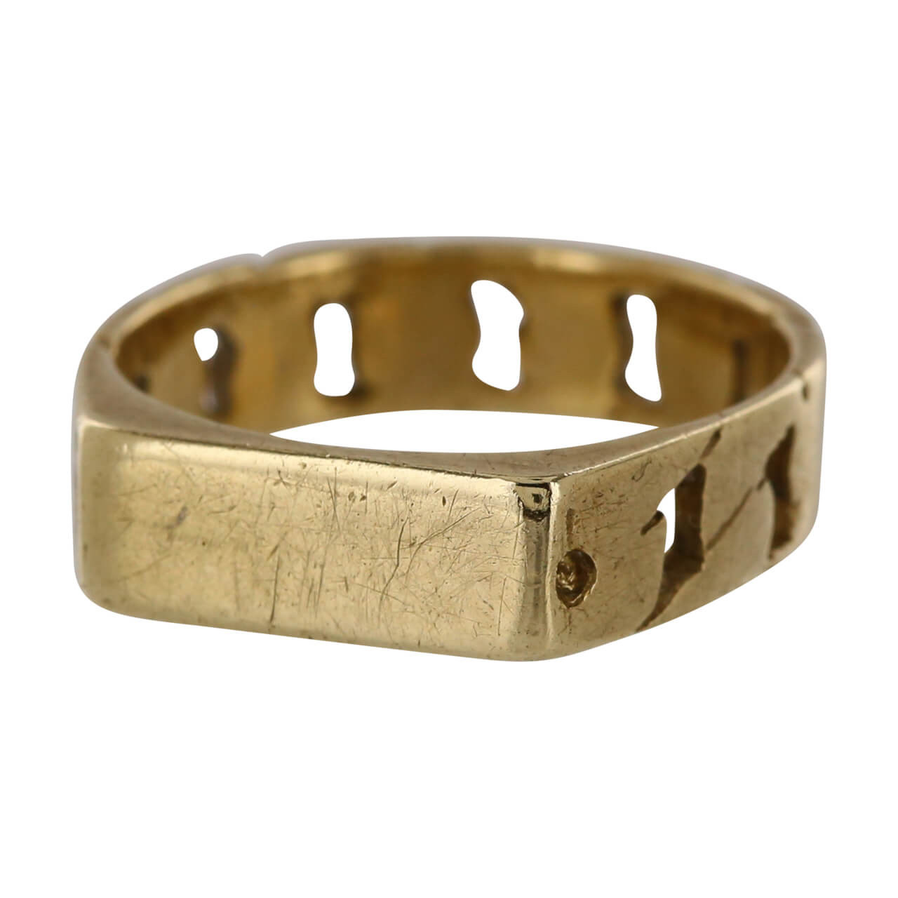 Second Hand 9ct Gold Openwork Ring | RH Jewellers