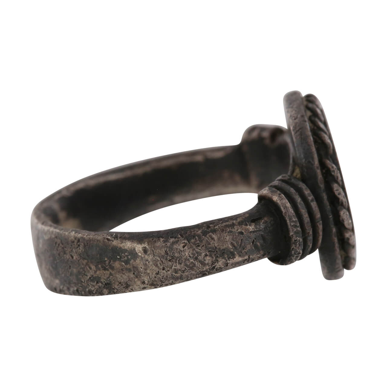 Roman Silver FELIX Legionary Military Ring | RH Jewellers