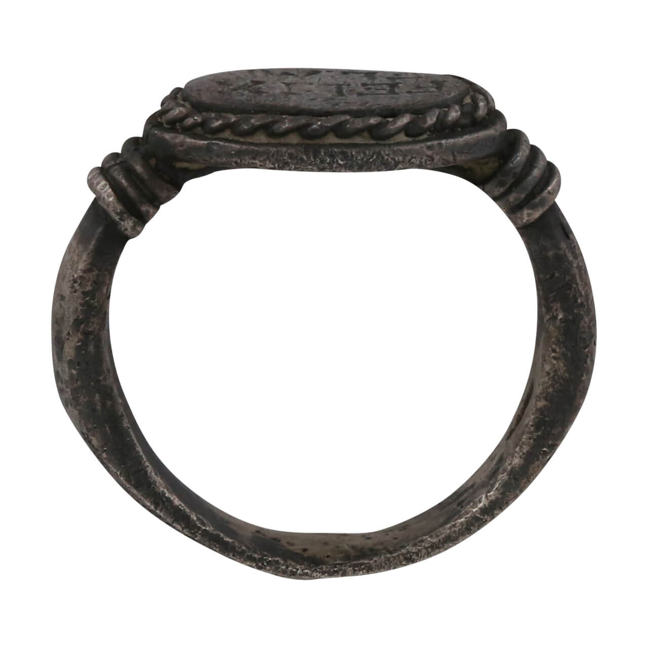 Roman Silver FELIX Legionary Military Ring | RH Jewellers