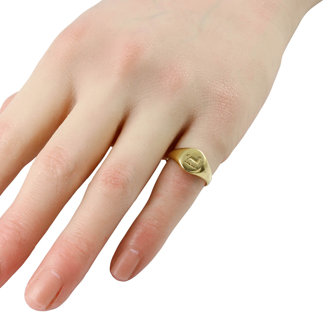 Vintage 18ct Gold Horse Intaglio Signet Ring | RH Jewellers