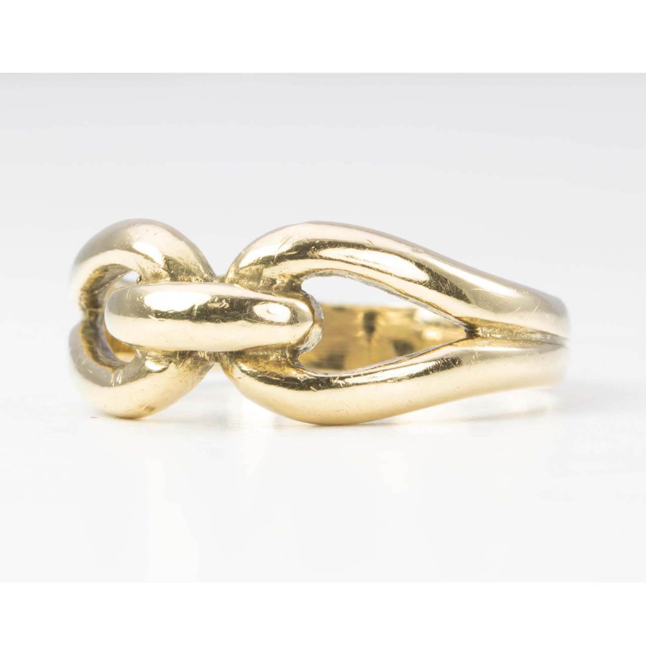 Second Hand 9ct Gold Double Loop Ring | RH Jewellers